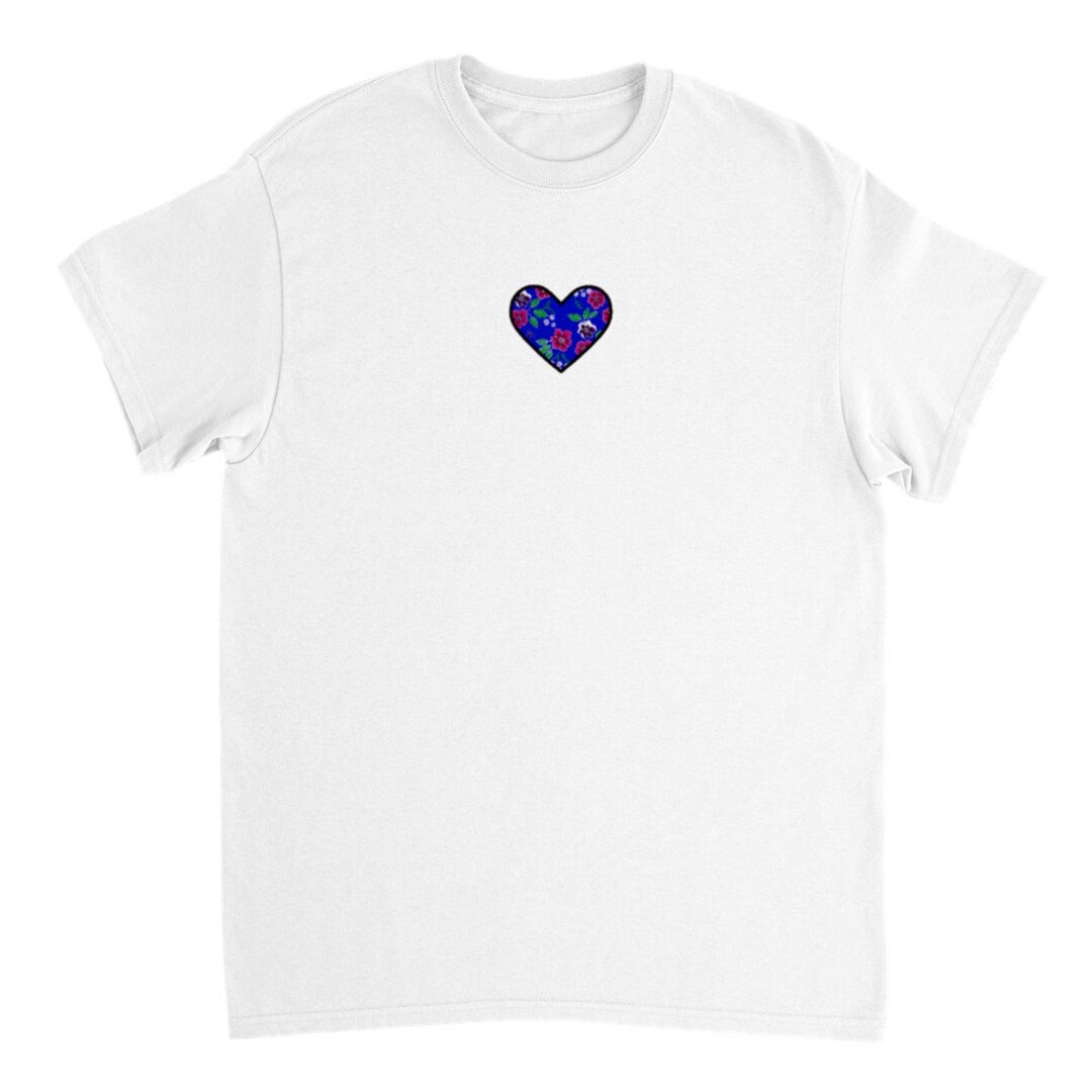 Hmong Shirt Lis Loos Heart Blue - Etsy