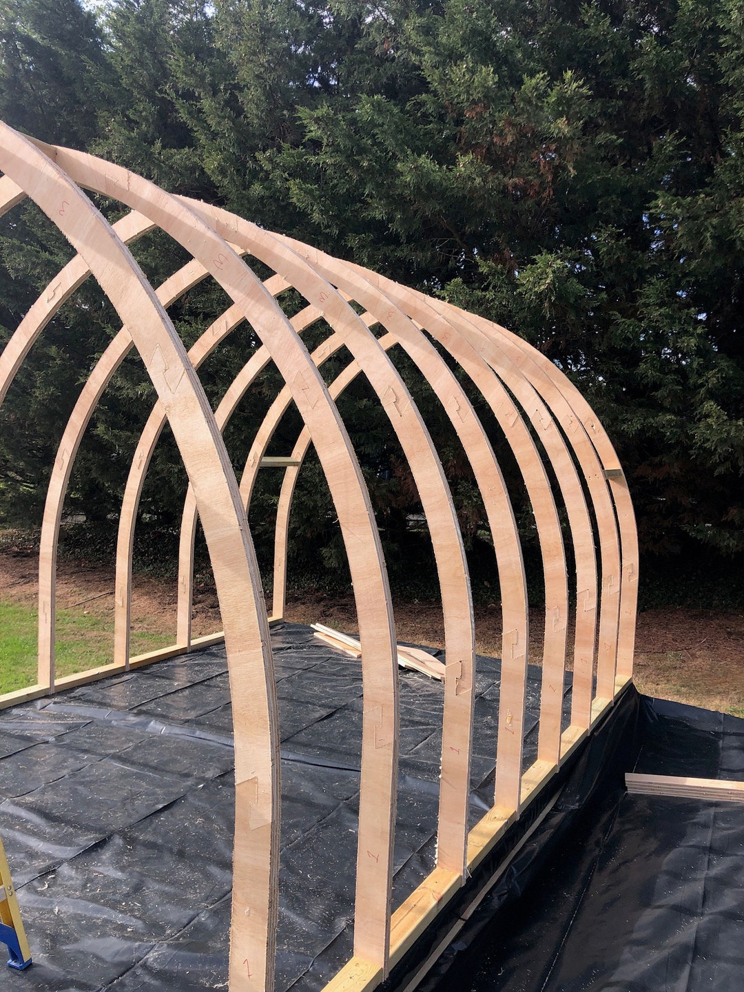Arch Kit for Glamping Pod or Garden Building - Etsy