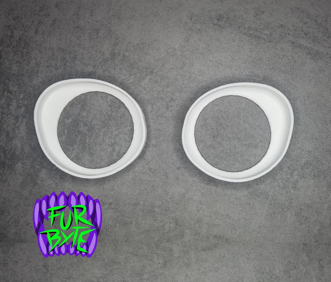 Universal Eye Blanks 3D Printed Eye Blanks Fursuit Furry - Etsy