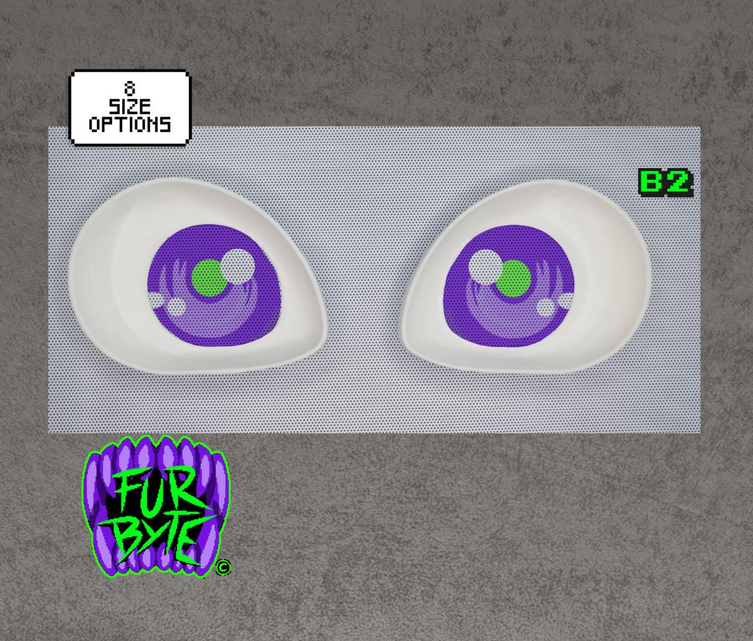 B2 - 3D Follow Me Fursuit Eye Blanks - Etsy