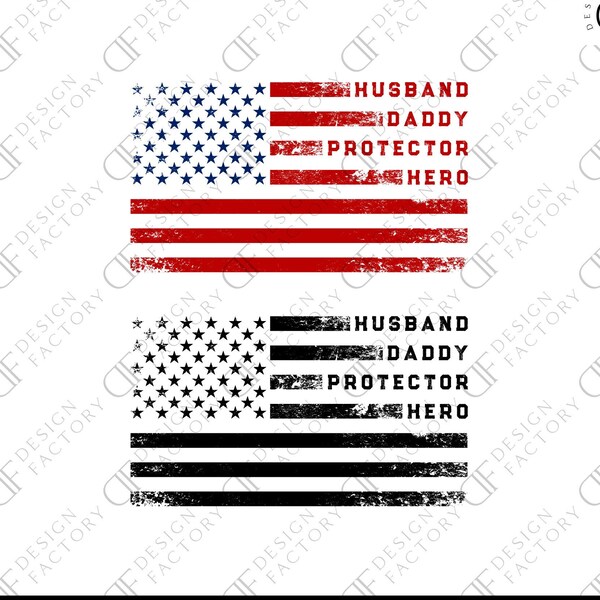 Daddy Flag Svg - Etsy