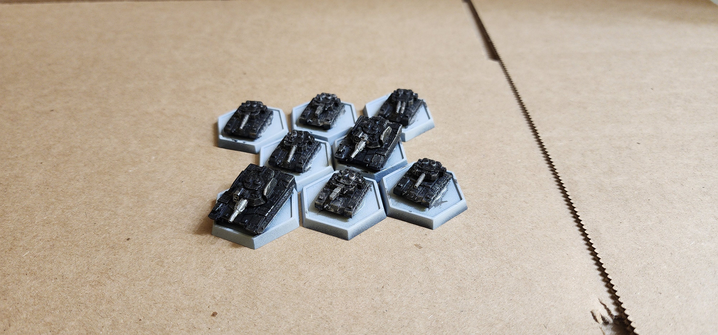 3d Printed Battletech Tank Company Well Painted and Tabletop Ready - Etsy