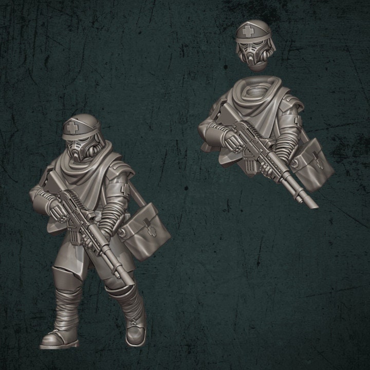 3d Printed Trench Devil Modular Command - Etsy