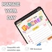 Cute Daily Planner | A4 Printable and Fillable PDF With 3 Adorable ...