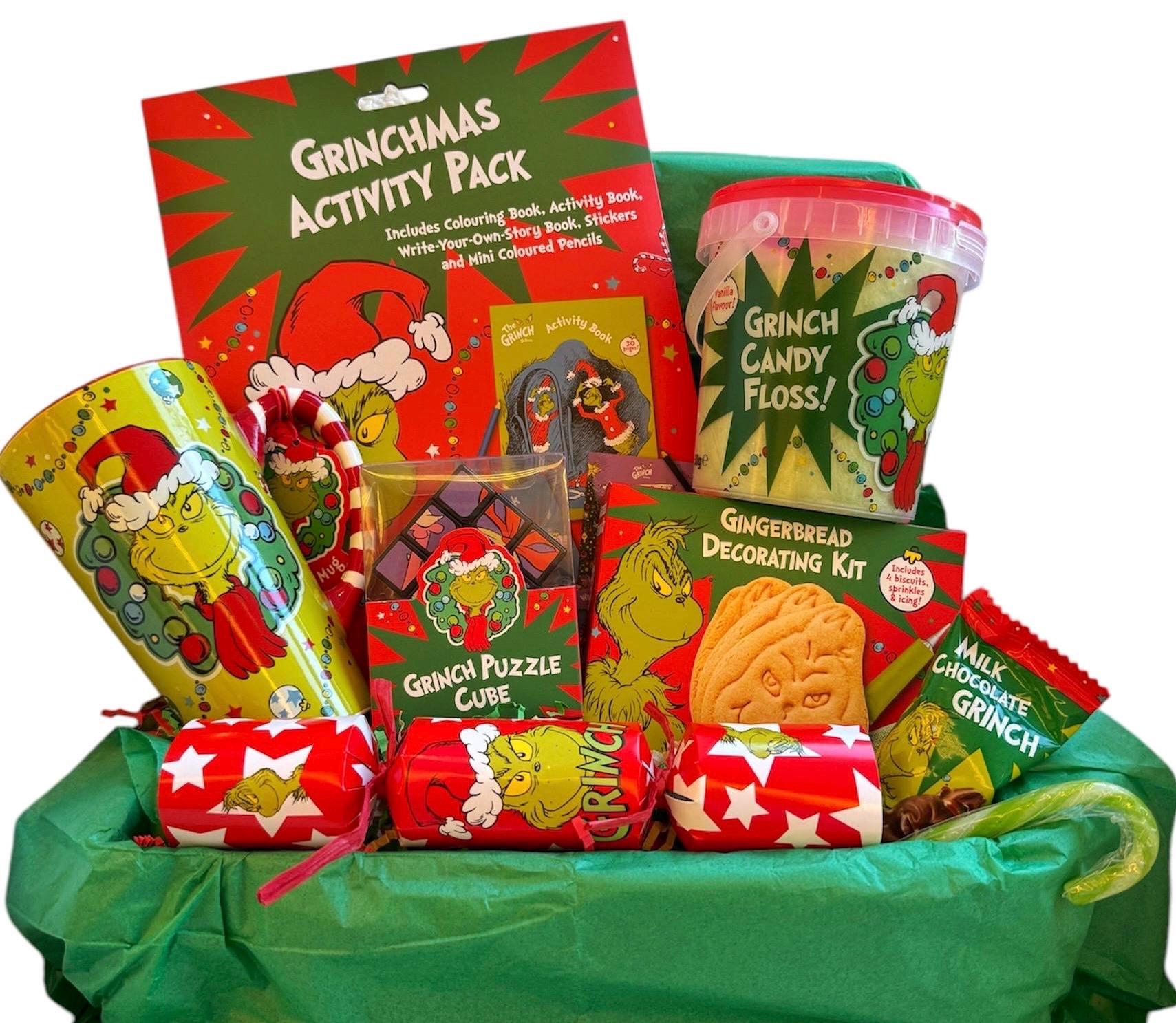 Luxury Grinch Activity Hamper Grinch Hamper Childrens Gift Hamperxmas ...