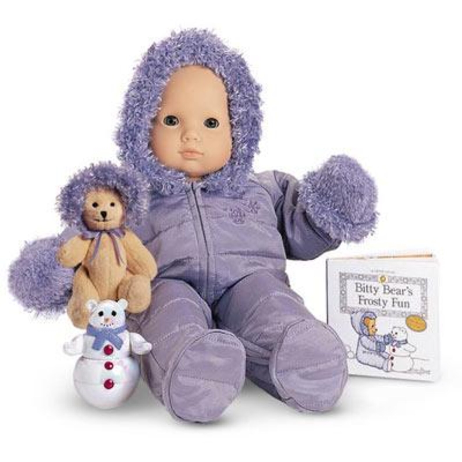 American Girl Vintage Retired Bitty Baby Snow Flake Fun Snowsuit Set - Etsy