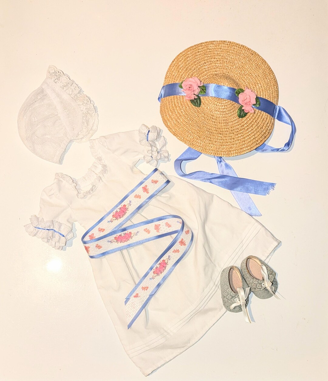 American Girl Pleasant Company Felicity Summer Outfit Complete - Etsy
