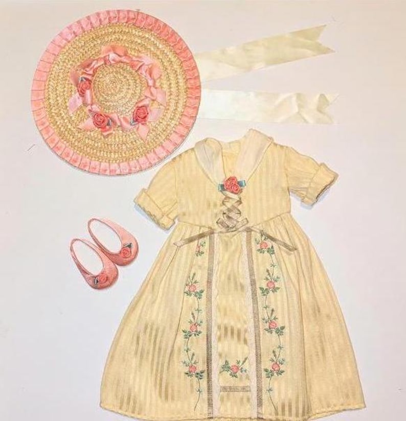 American Girl Felicity Tea Lesson Outfit Complete - Etsy