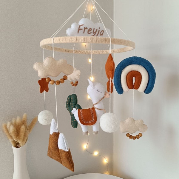 Boho Crib Mobile - Etsy