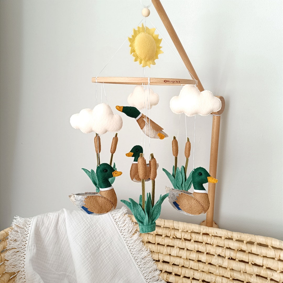 Goose Baby Mobile, Crib Mobile Mallard Duck, Geese Mobile Nursery, Bird ...
