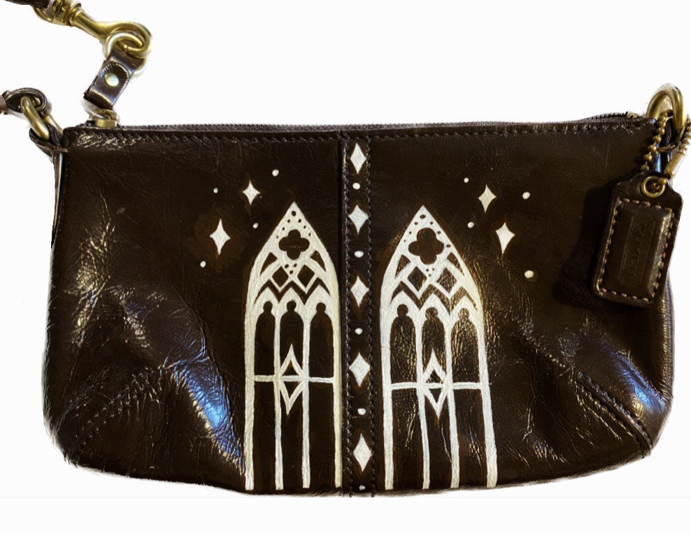Coach Mini Purse W/ Gothic Archways - Etsy