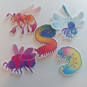 LGBT / Queer Pride Bug Stickers - Etsy