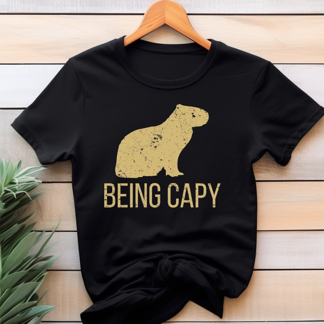 Ser camisa de capybara, camiseta de capybara, camisa de capybara ...