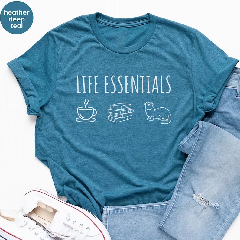 Otter Shirt,otter Clothes,otter Gift,funny Otter Shirt,reading Lovers ...