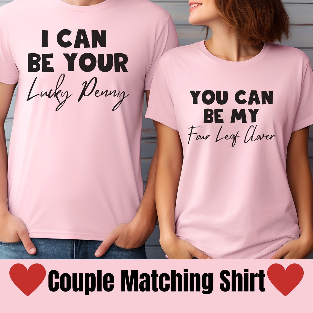 Romantic Couple Matching Shirt, Boyfriend Girlfriend Shirt, Drinking ...