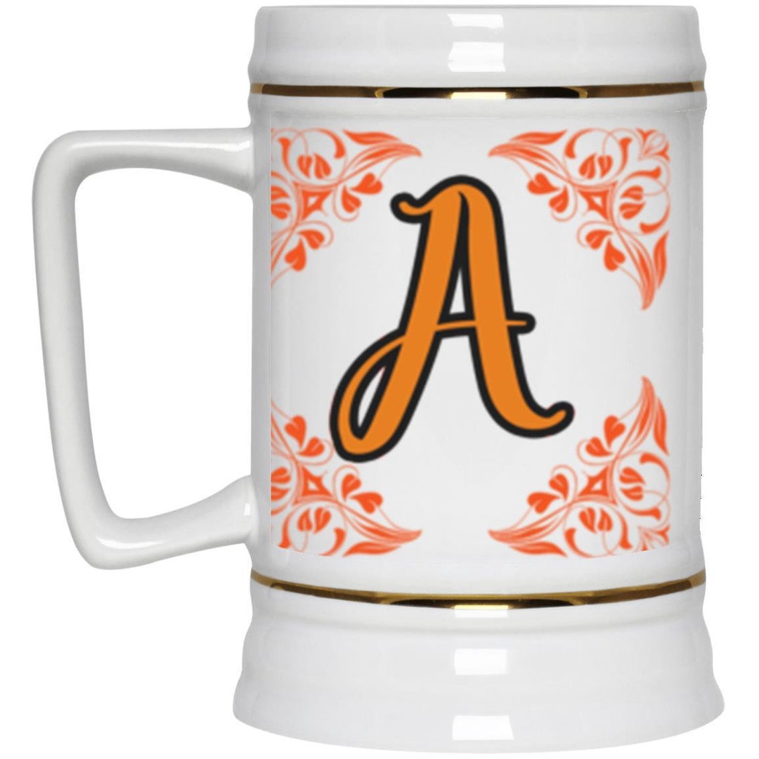 Custom Name Logo Beer Mug, Personalized Beer Mug, Custom Personalized ...