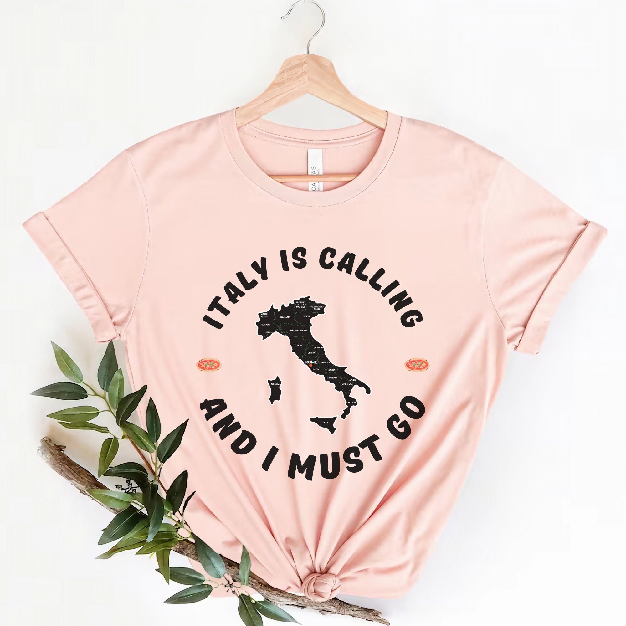 Italy is Calling and I Must Go, Italy Vacation Gift, Love Italy Shirt ...