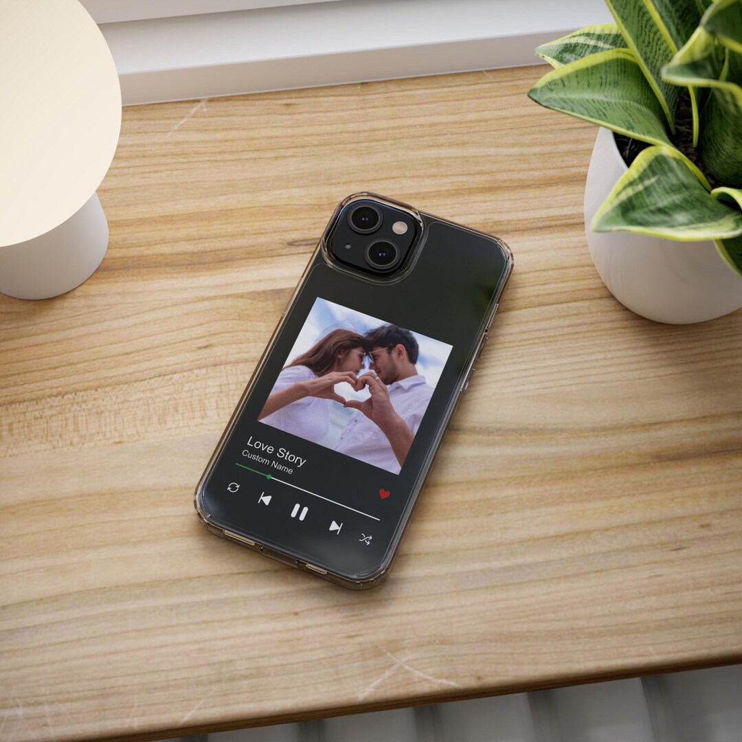Custom Couple Photo Music Plaque Phone Case,song Phone Case,valentines ...