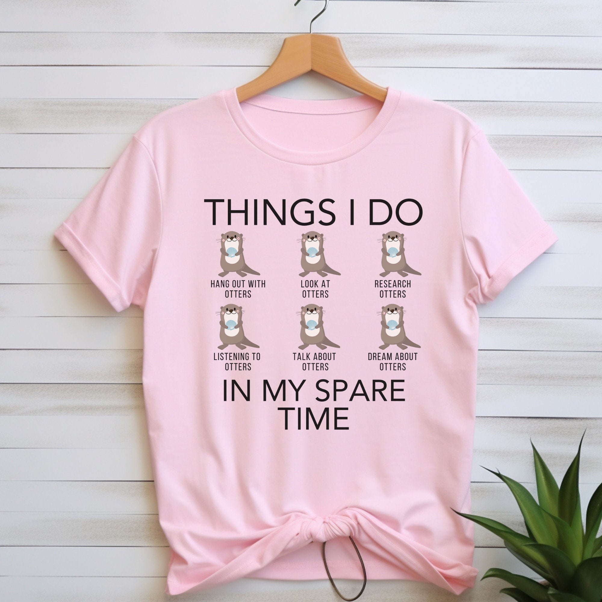 Otter Shirt, Cute Otter Shirt, Otter Tee, Otter Clothes, Animal Shirts ...