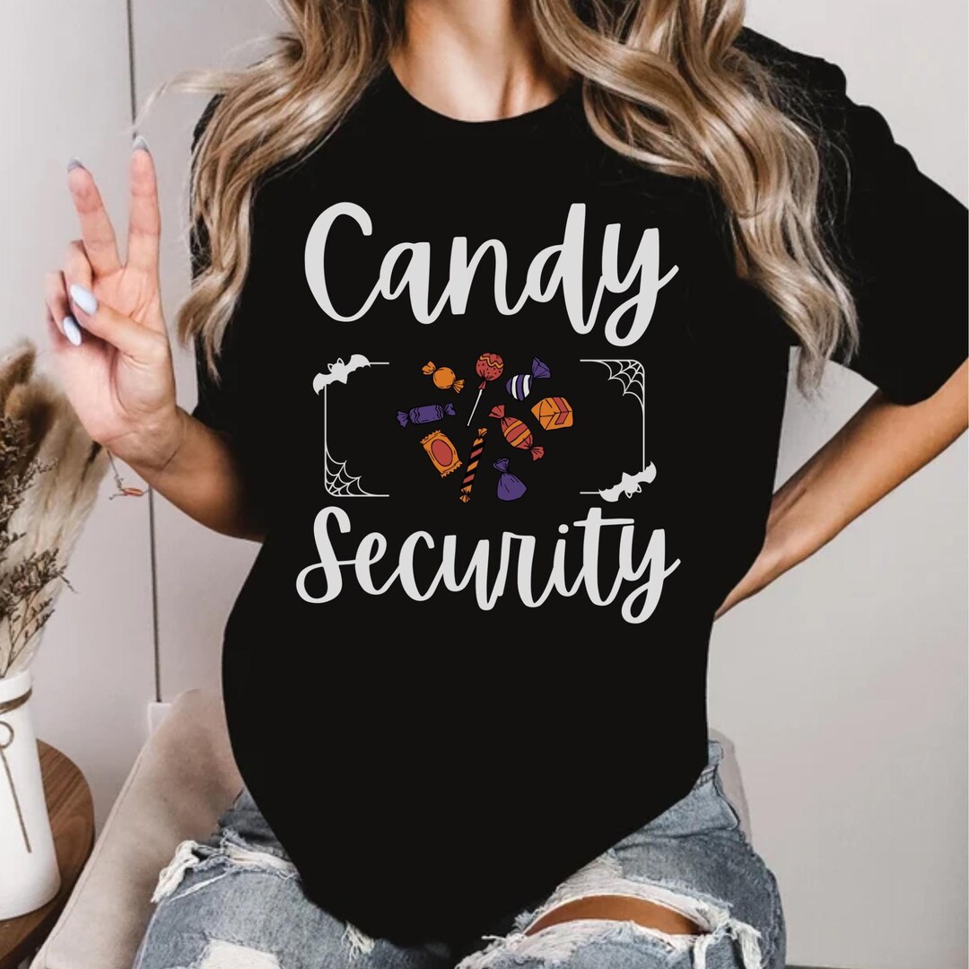 Candy Security Costumes Adult Candy Inspecter Tee Candy Security T ...