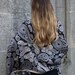 Silk Scarf in Black and Cream With Paisley Design - Etsy