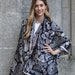 Silk Scarf in Black and Cream With Paisley Design - Etsy