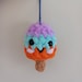 No Sew Mini Popsicle Crochet Pattern: Amigurumi Keychain (PDF) - Etsy