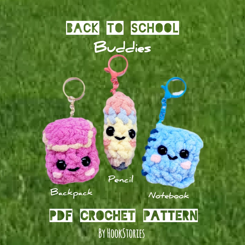 Mini Backpack Keychain - Etsy