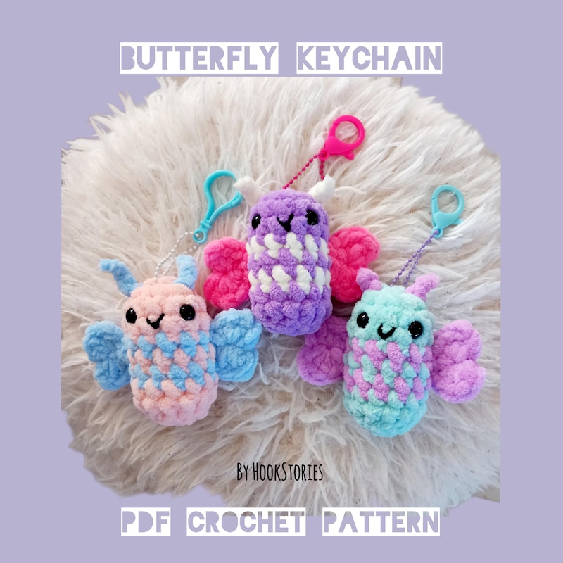 Butterfly Keychain - Etsy