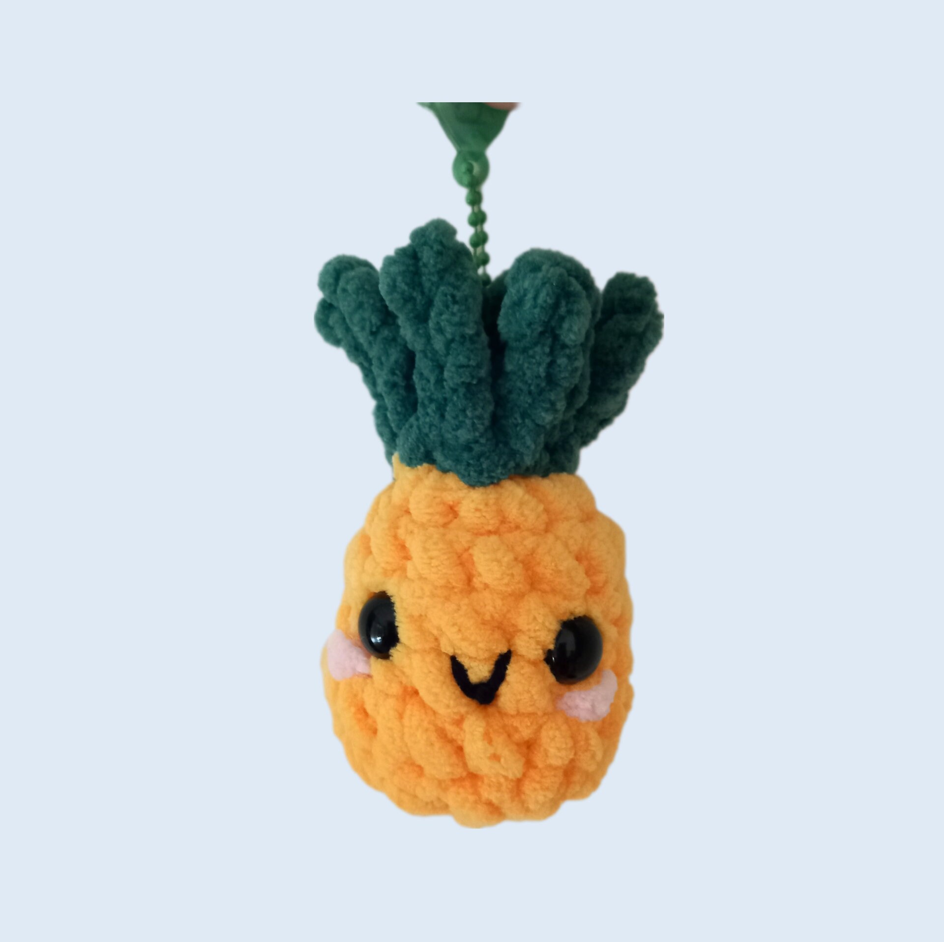 No Sew Mini Pineapple Crochet Pattern, Crochet Pineapple Pattern, PDF Pattern, Crochet Keychains ...