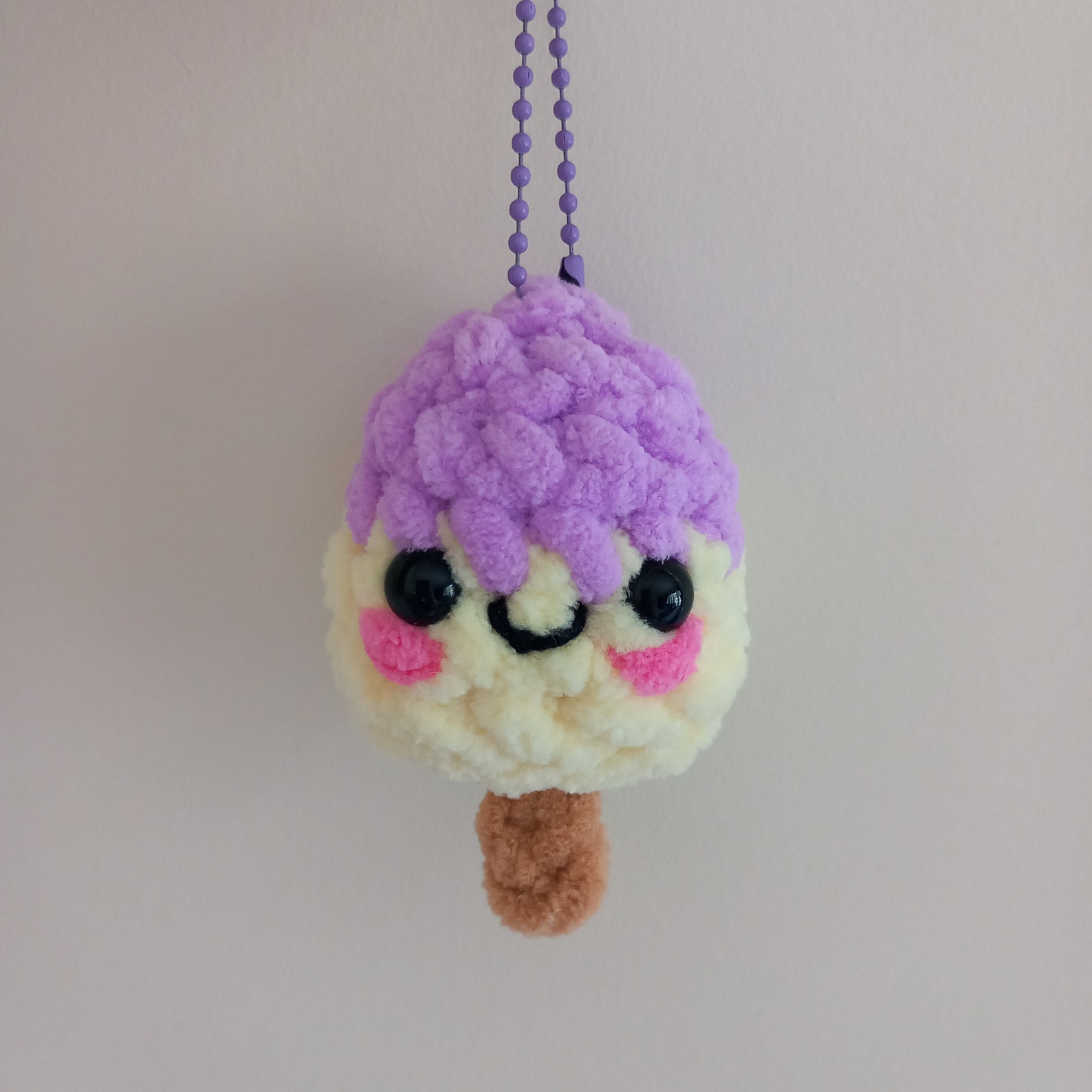 No Sew Mini Popsicle Crochet Pattern: Amigurumi Keychain (PDF) - Etsy