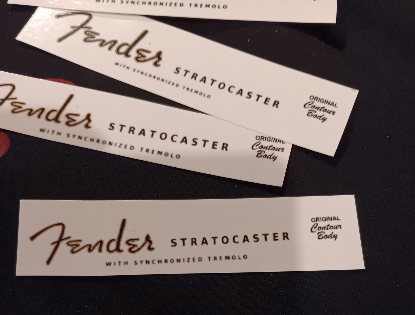 Stratocaster Headstock Restoration Decals for Fender Stratocaster - Etsy