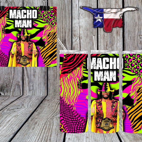 Macho Man Randy Savage Tumbler - Etsy