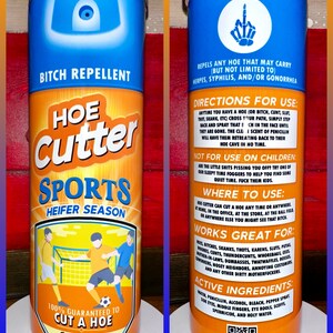 Hoe Cutter Disinfectant Spray Can 20 Oz Stainless Sublimation Tumbler ...