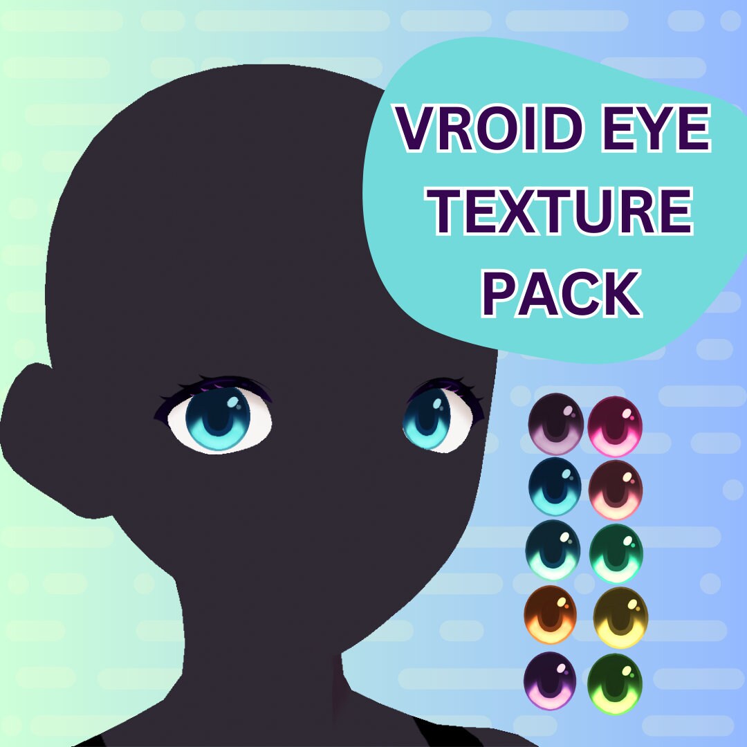 Vroid Studio Iris Texture Pack - Etsy UK