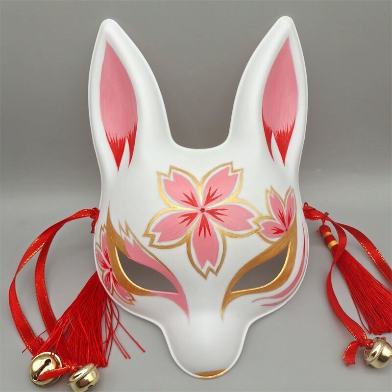 Sakura Rabbit Mask Japanese Rabbit Mask Rabbit Mask Mask - Etsy