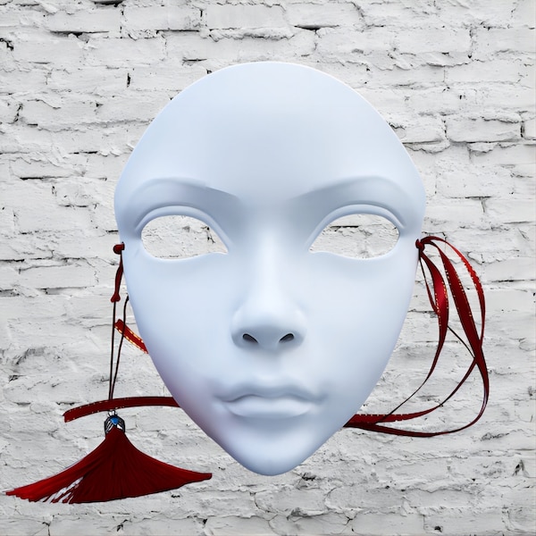 Hand Painted Face Mask - Etsy