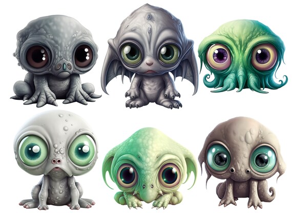 Creepy Cute Monsters