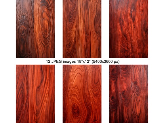 Red Brown Wood Texture