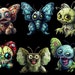 Zombie Butterfly Toy Clipart Halloween Plush Butterflies - Etsy