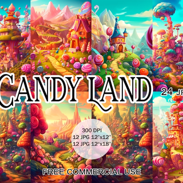 Candy Land Board Game - Etsy