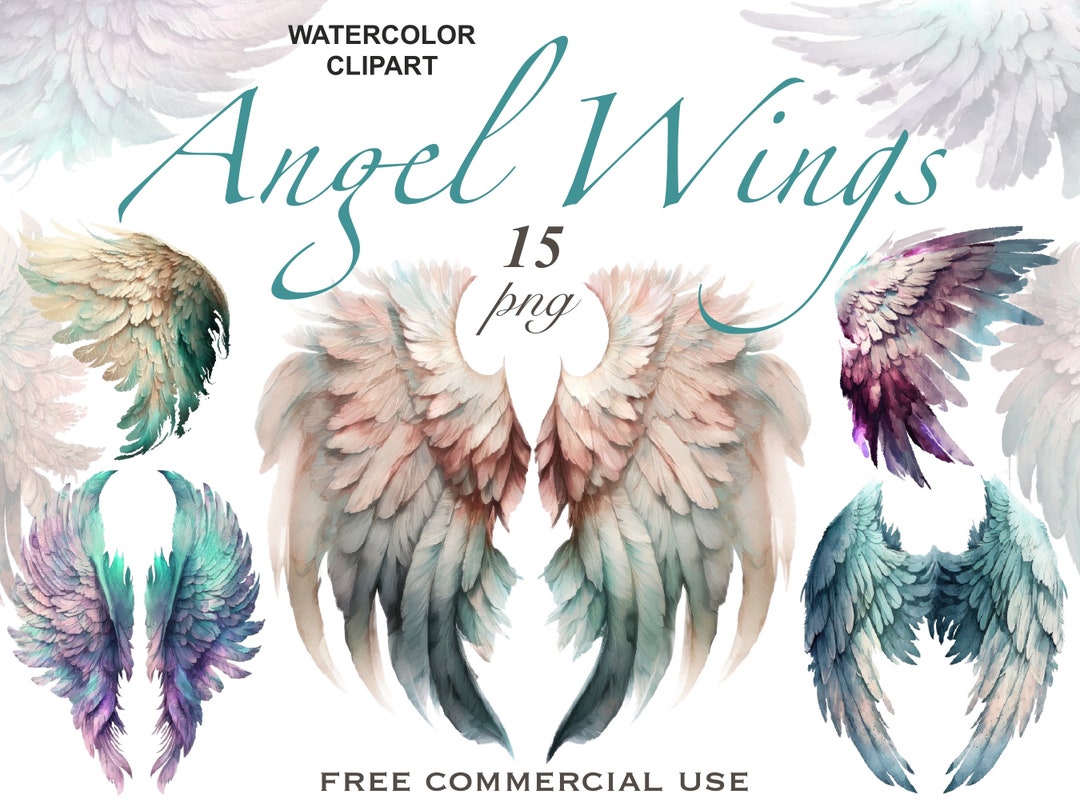 Angel Wings Clipart, Feather Wings Png, Angel Wings Png, Angel Clipart ...