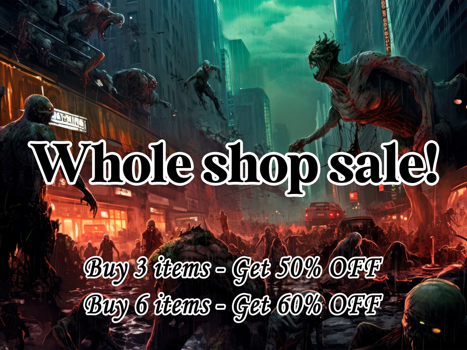 Doomed Metropolis Clipart, Doom Clipart, Digital Demon Art, Post ...