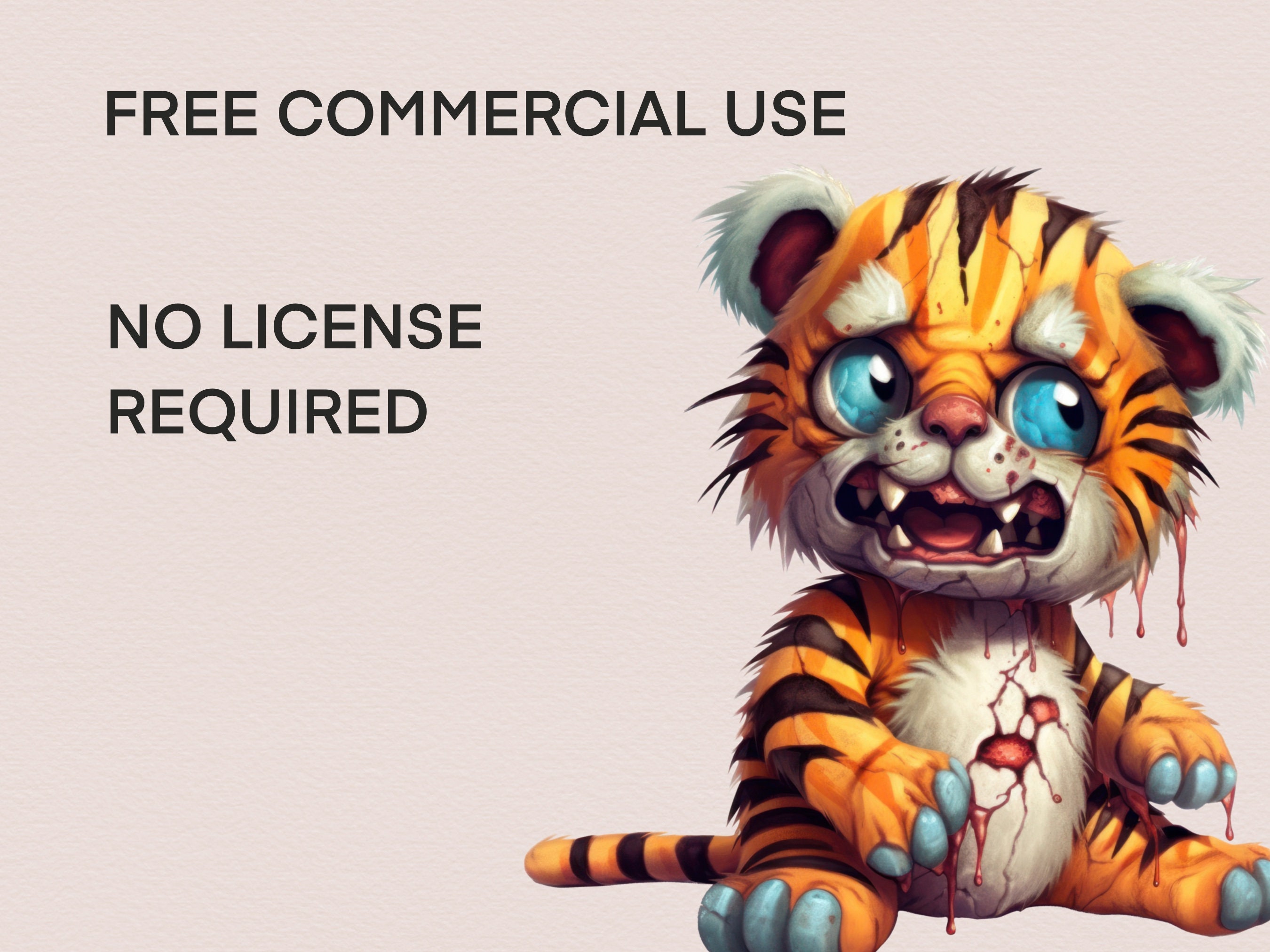 Zombie Wild Cat Toy Clipart, Funny Halloween Plush Wildcat Zombies Png ...