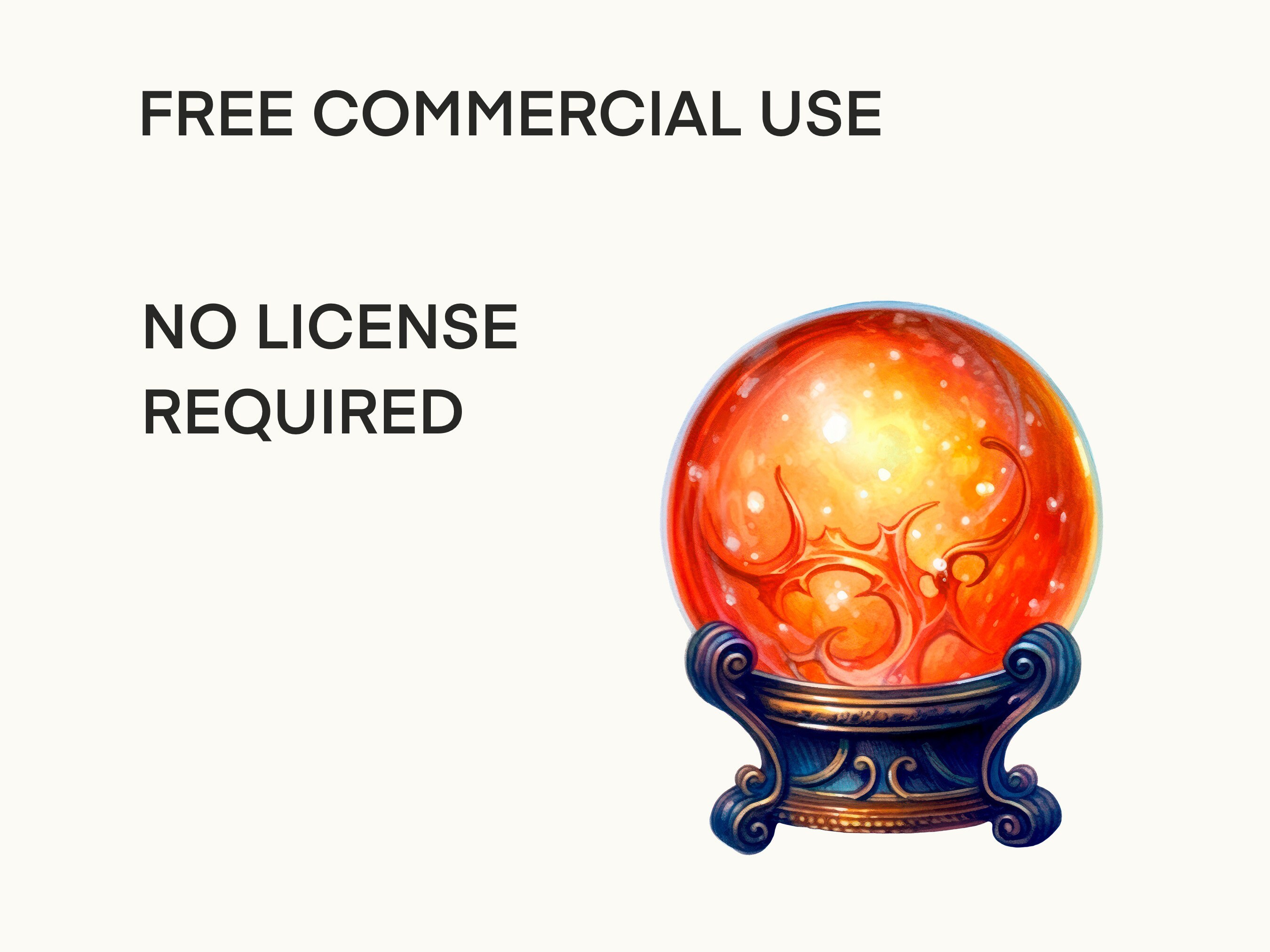 Magic Orb Clipart, Witch & Wizard Spiritual Crystal Orb Png Images ...