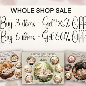 Sleeping Puppy PNG Bundle, Watercolor Dog Png Bundle, Baby Animals Png ...