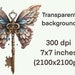 Fairy Wings Clipart Flying Key Clipart Butterfly Wings Png - Etsy