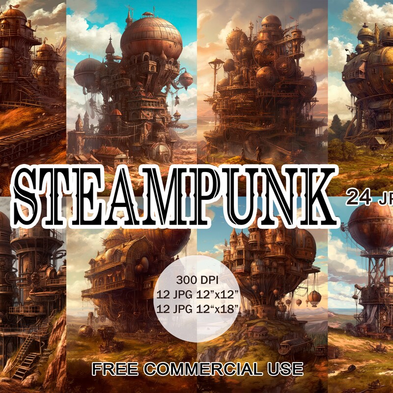 Steampunk Sci Fi - Etsy