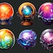 Magic Orb Clipart, Witch & Wizard Spiritual Crystal Orb Png Images ...