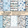 Mushroom Forest Seamless Pattern Bundle, Mushrooms Patterns, Seamless ...